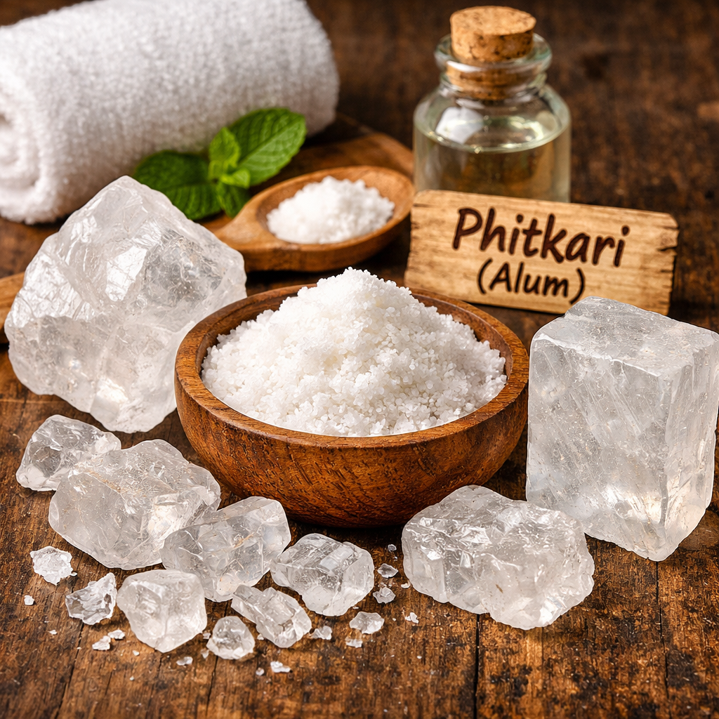 Alum Powder | Phitkari 1Kg – SriSatymev